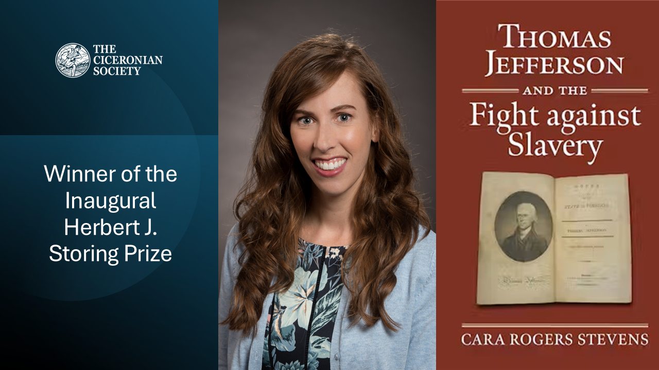 Storing Prize - The Ciceronian Society